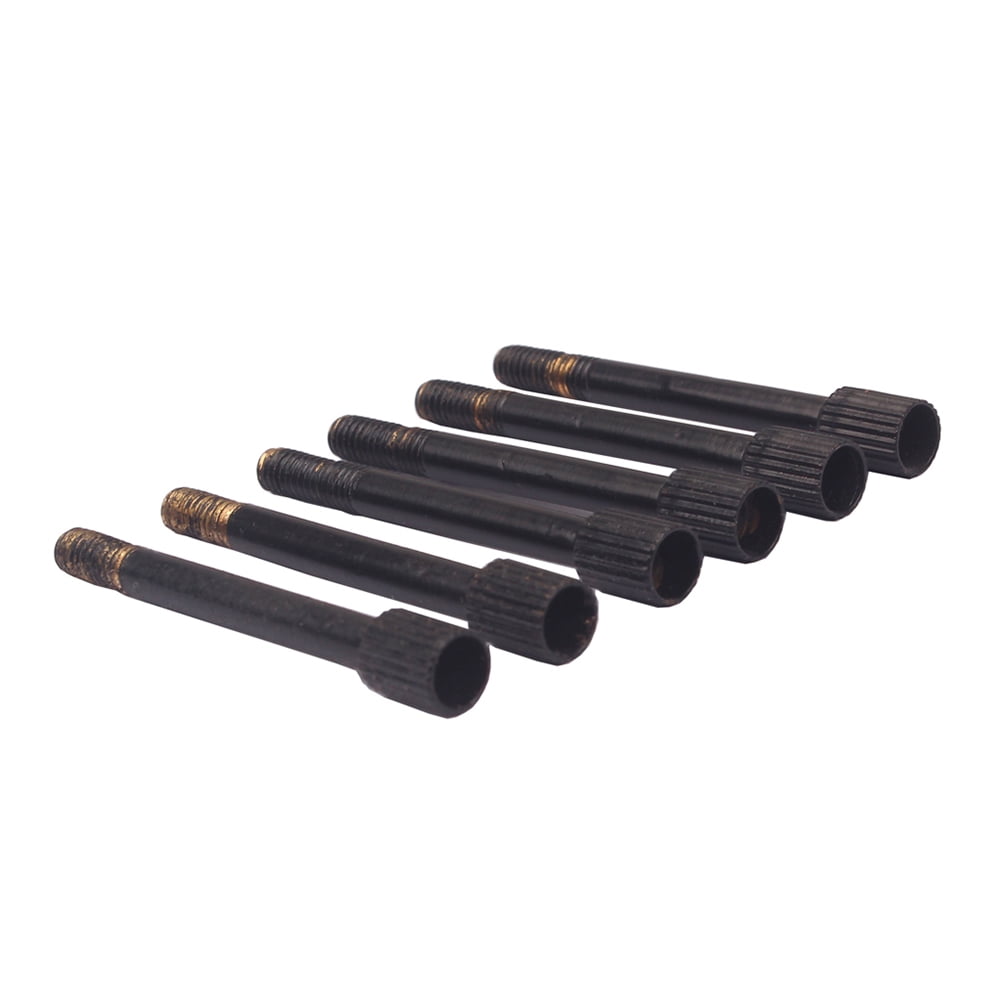 Raindrops 6Pcs Black Metal Lock String Screw Clamp for Guitar ...