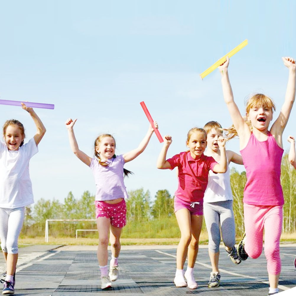 Raindrops 6Pcs Catching Sticks Game for Track and Field and Relay Races ...