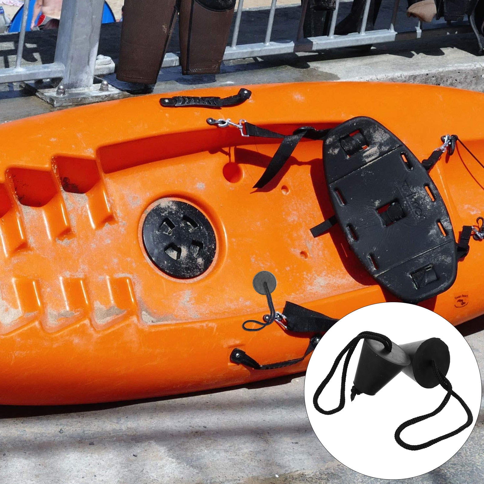 Raindrops 6Pcs Kayak Scupper Stopper Bungs Water Drainage for Boating ...