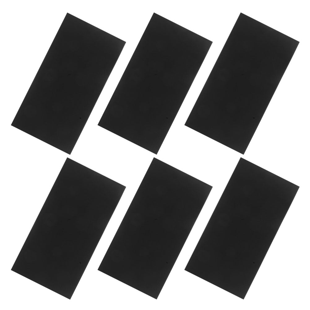 Raindrops Light Dimming Sheets Black Copper Paper for Electronics 6Pcs ...