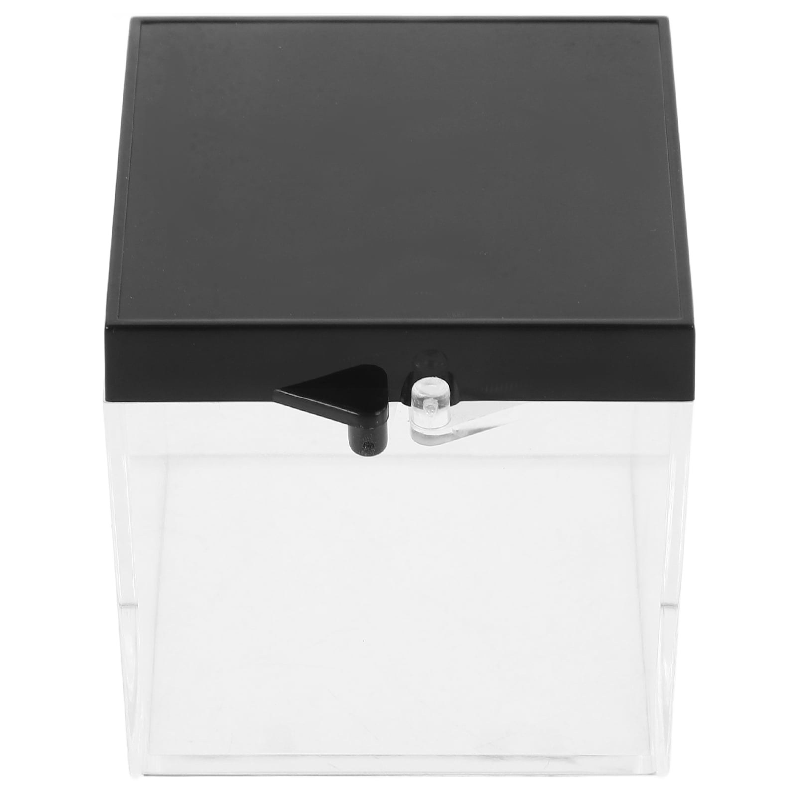 Raindrops 6Pcs Mini Gemstone Display Case Acrylic Transparent Square ...