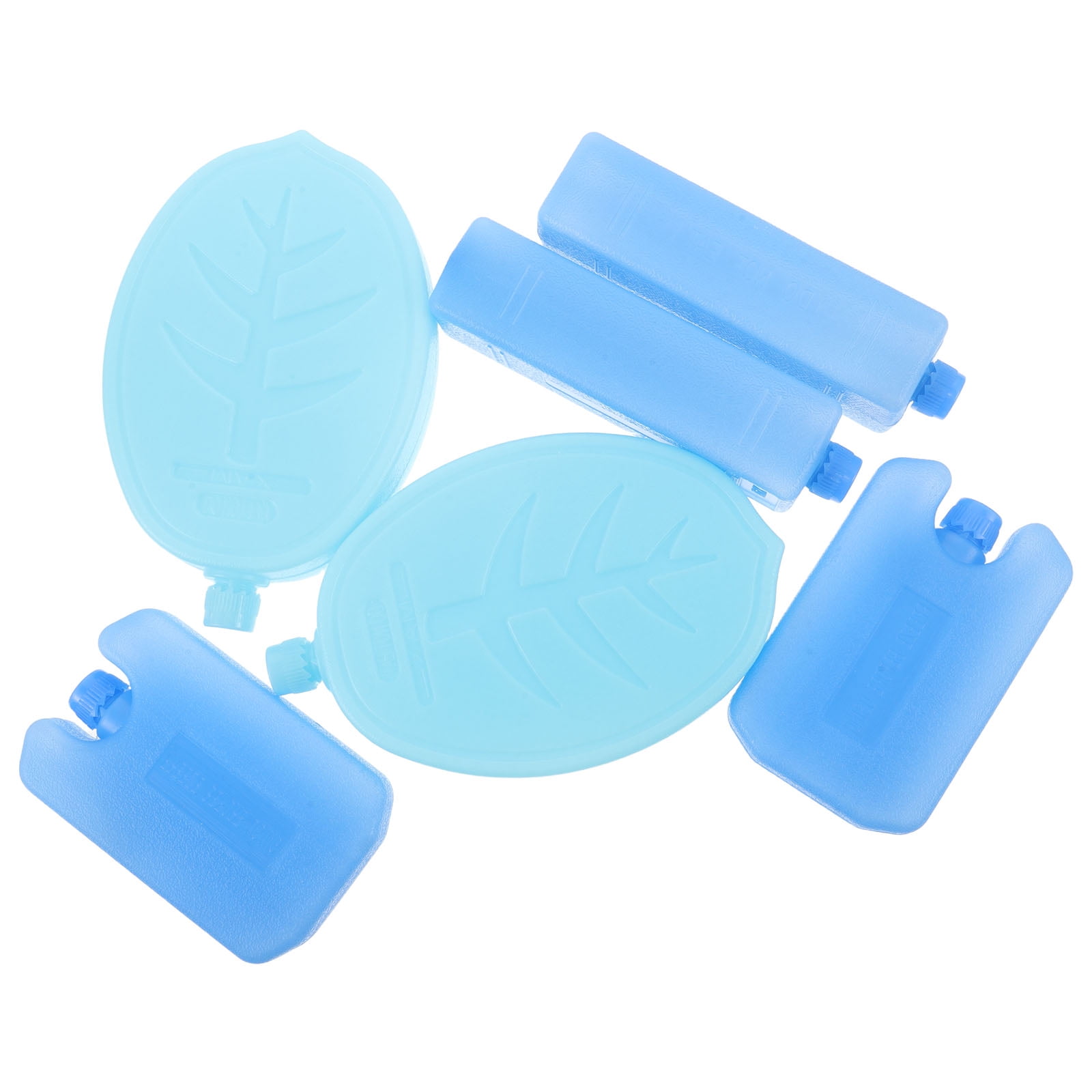FOMIYES 6Pcs Reusable Ice Packs for Shipping Perishables Assorted ...