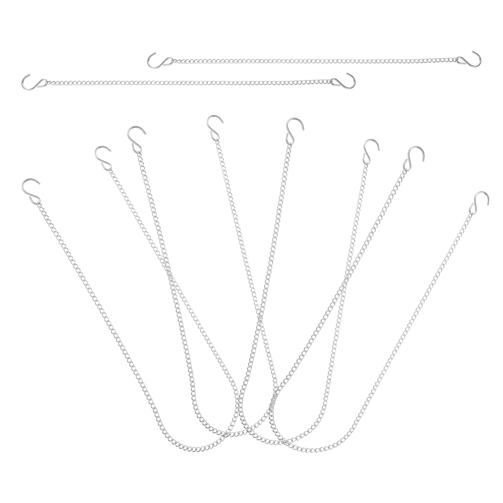FOMIYES 6Pcs Steel Hanging Chain for Flowerpot Hooks Decorative ...