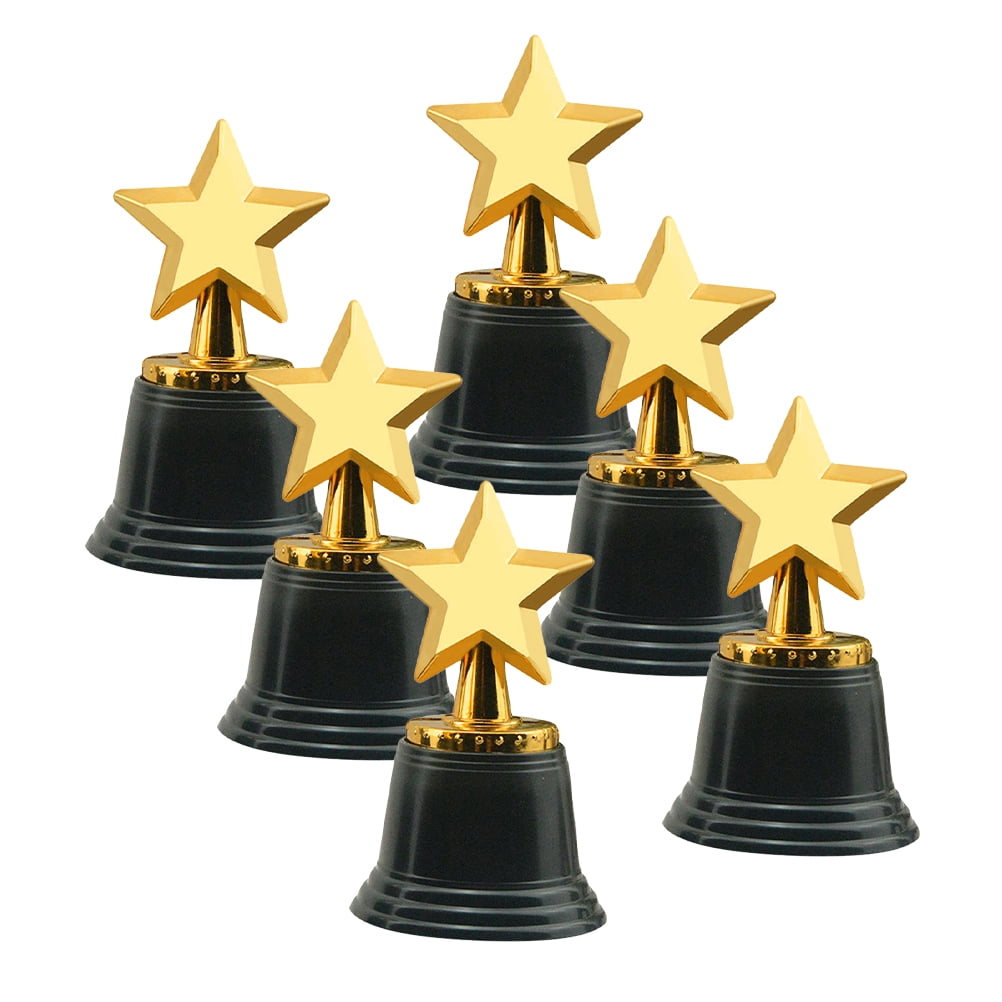 Raindrops 6Pcs Trophy Decor Celebration Competition Trophy Winner ...