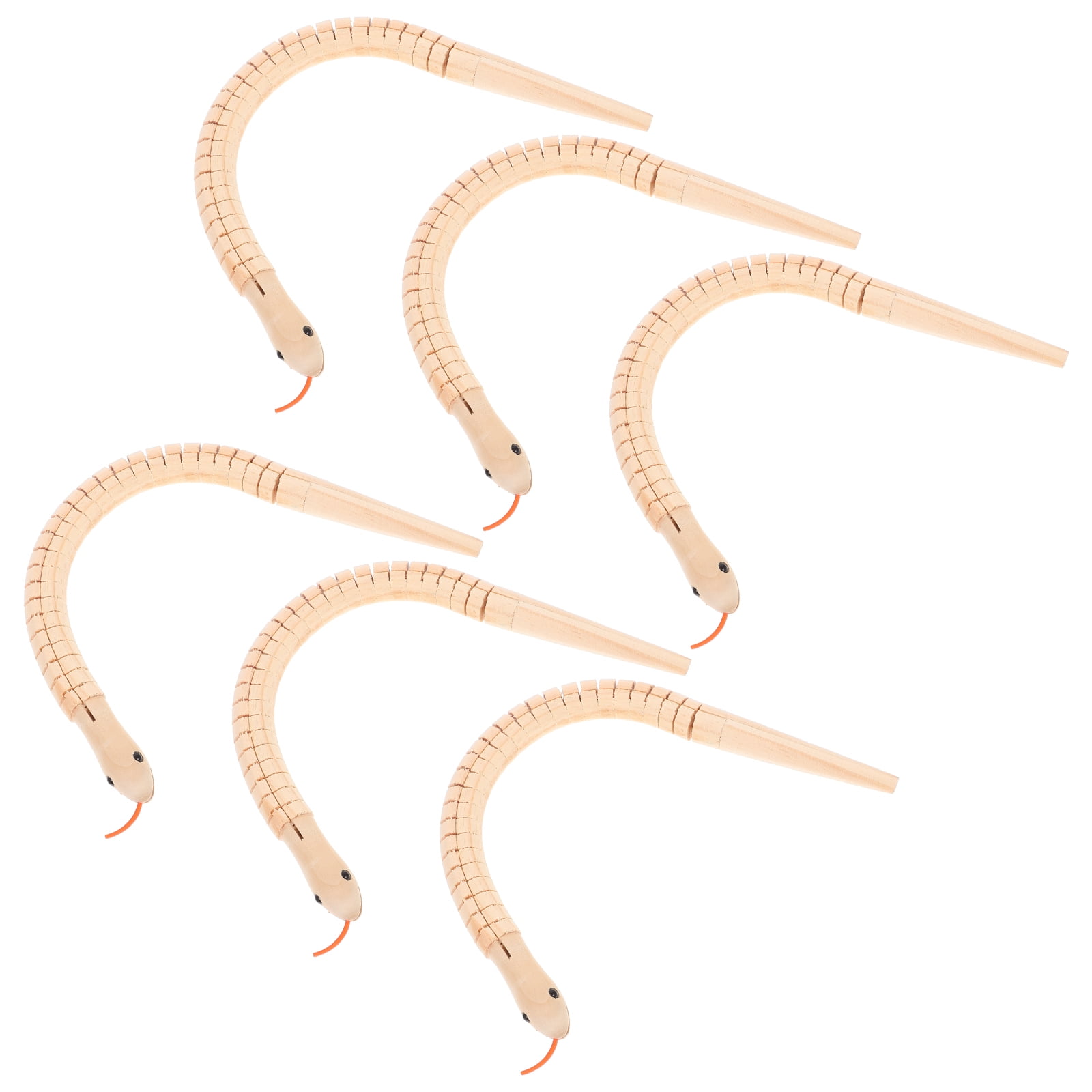 Raindrops Realistic DIY Snake Toy for Home Khaki Synthetic Material ...