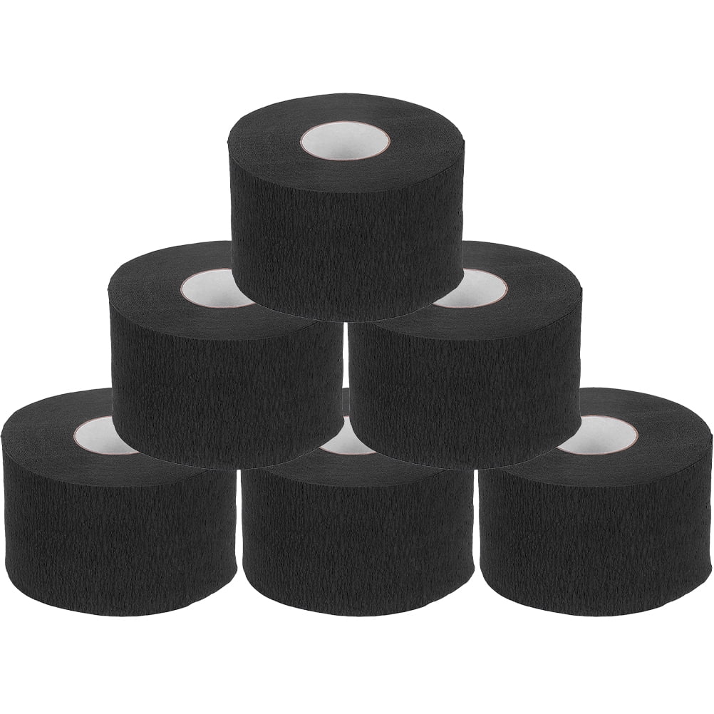 Raindrops 6Rolls Disposable Barber Neck Strip Paper Neck Tape for Hair ...
