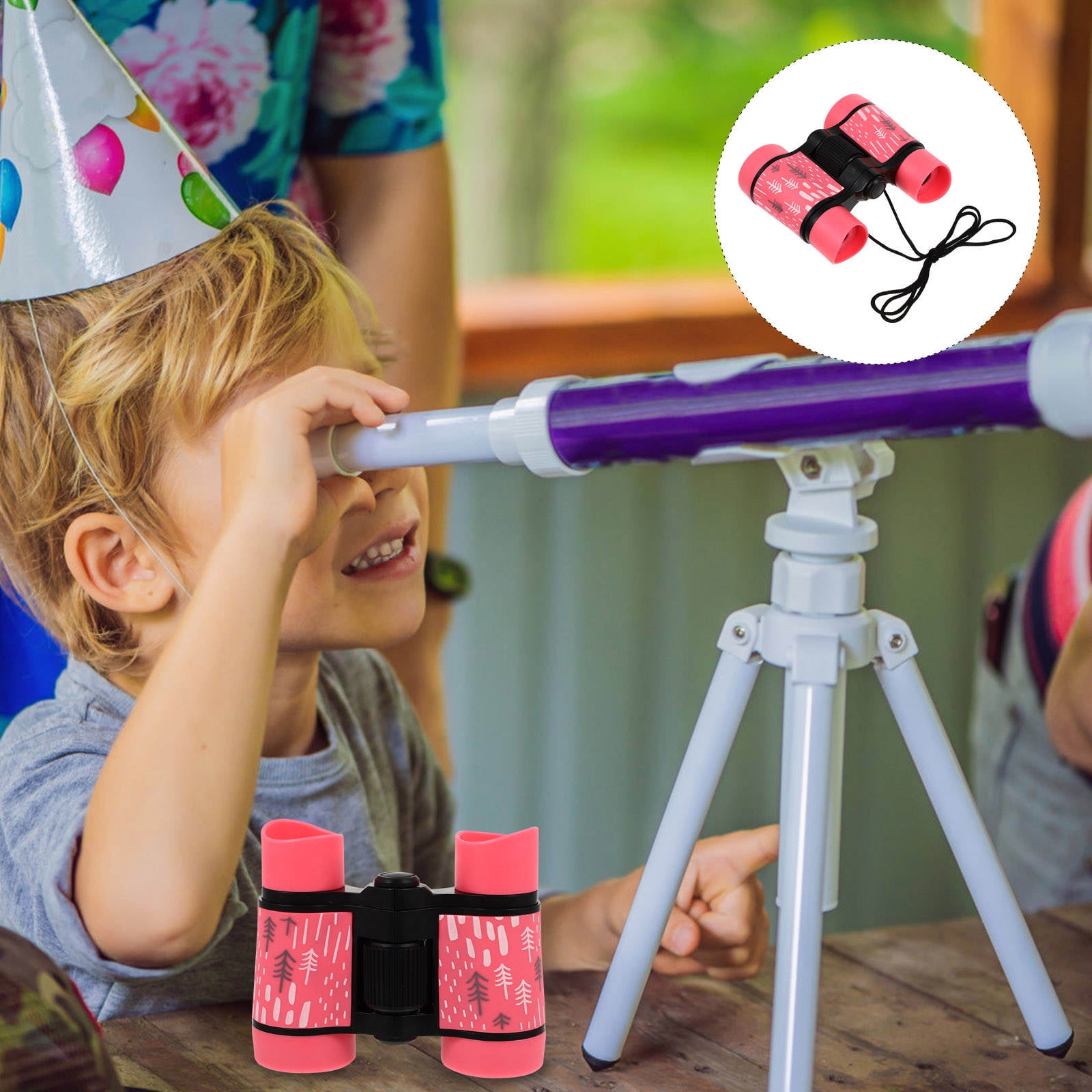 Raindrops 6Set Mini Telescope for Toddlers in Pink Ideal for Star ...