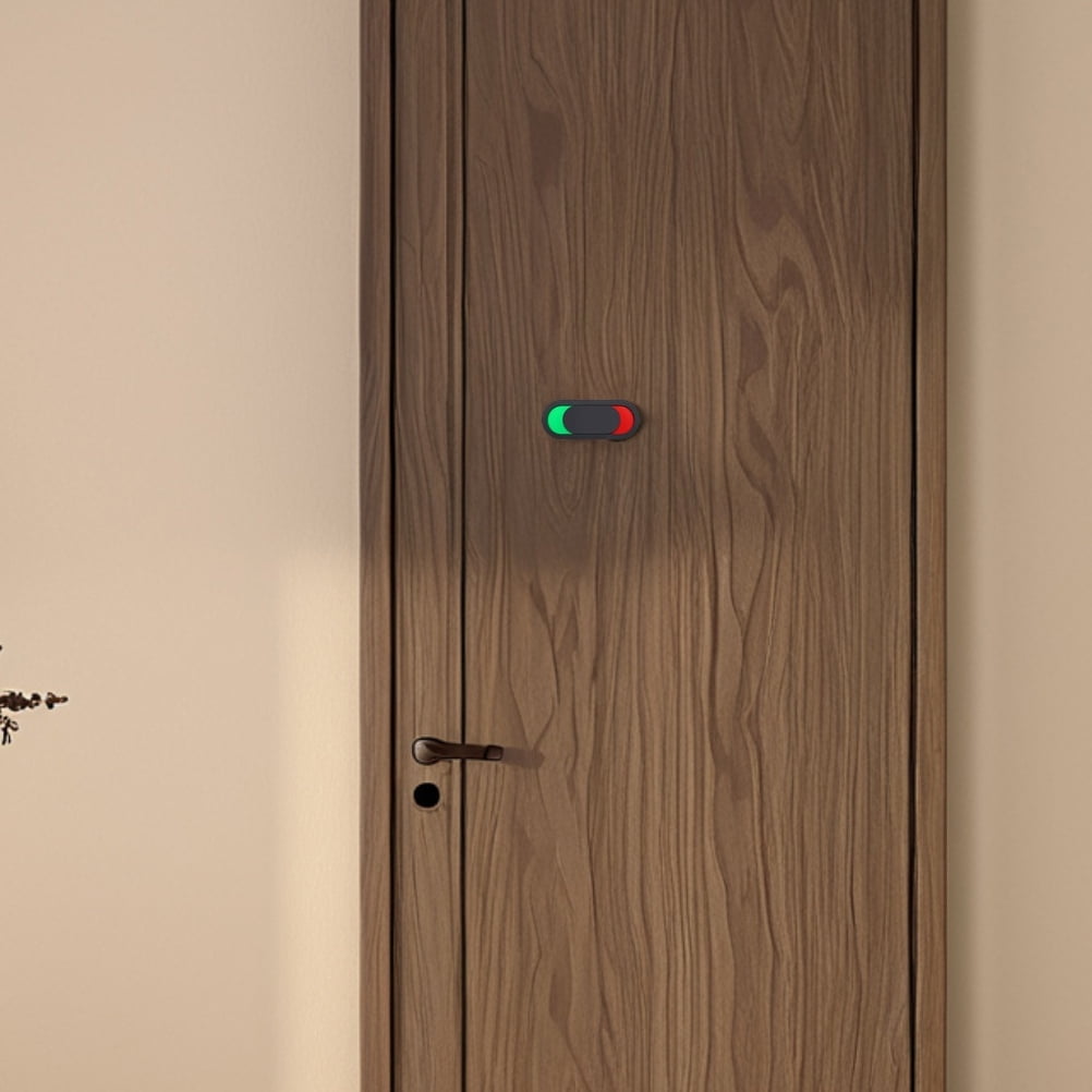 Raindrops 6pcs Bathroom Occupied Sign Acrylic Sliding Door Indicator ...