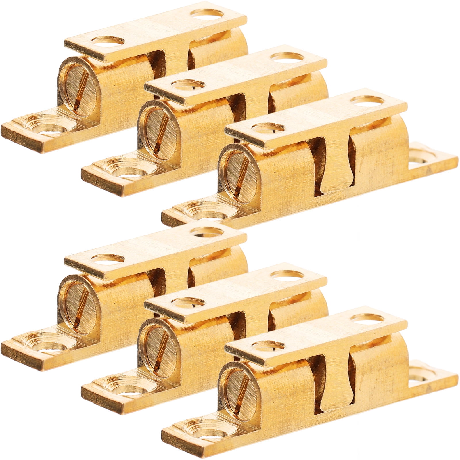 Raindrops 6pcs Cabinet Door Ball Catch Latch in Brass with Screws for ...
