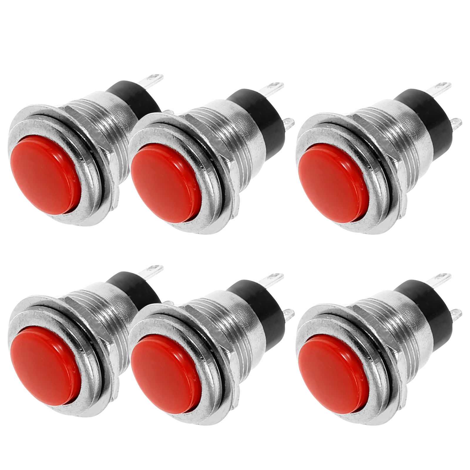 Raindrops 6pcs Car Horn Button Switch Self Resetting Button Switch 2 ...