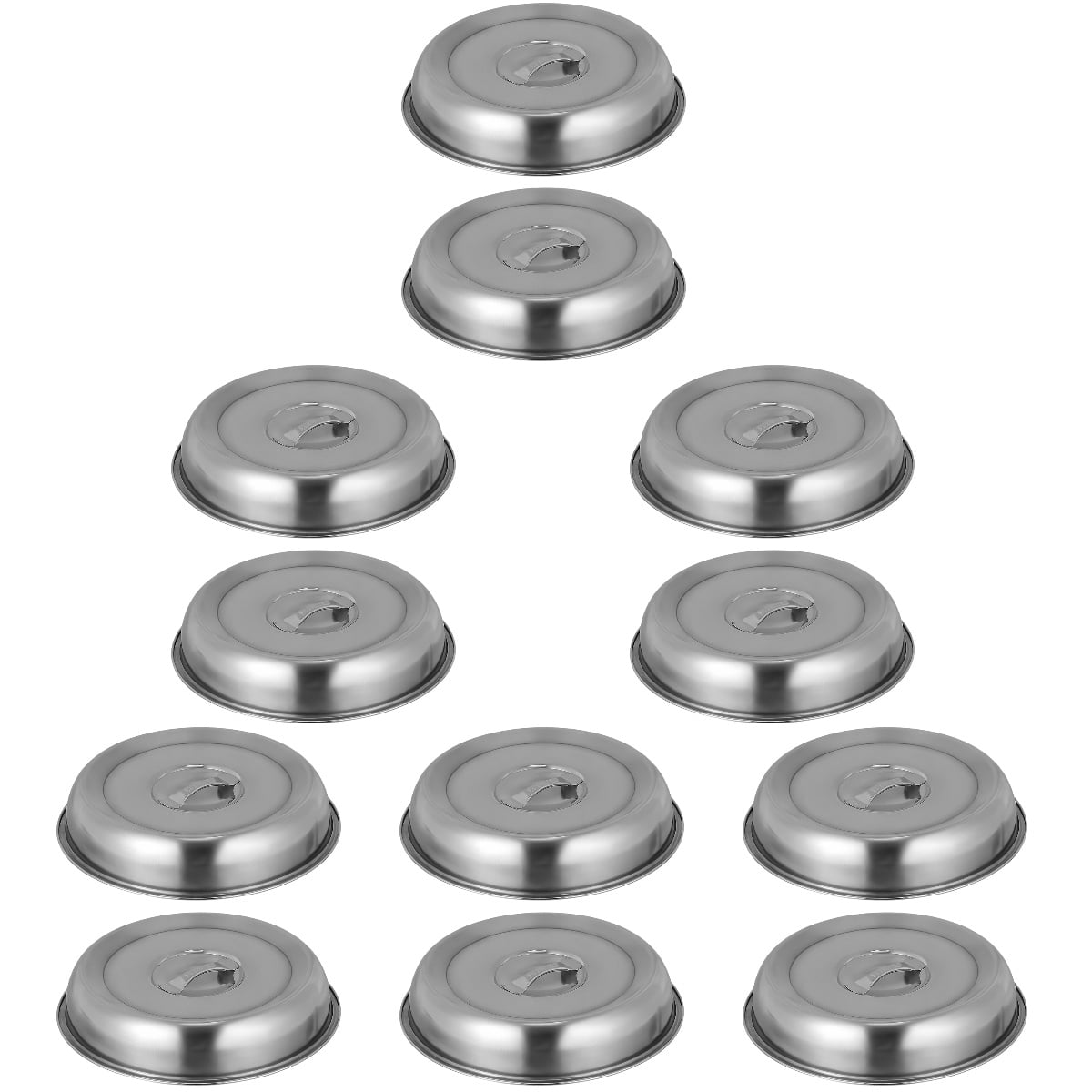 Raindrops 6pcs Cheese Melting Dome Stainless Steel Round Basting ...