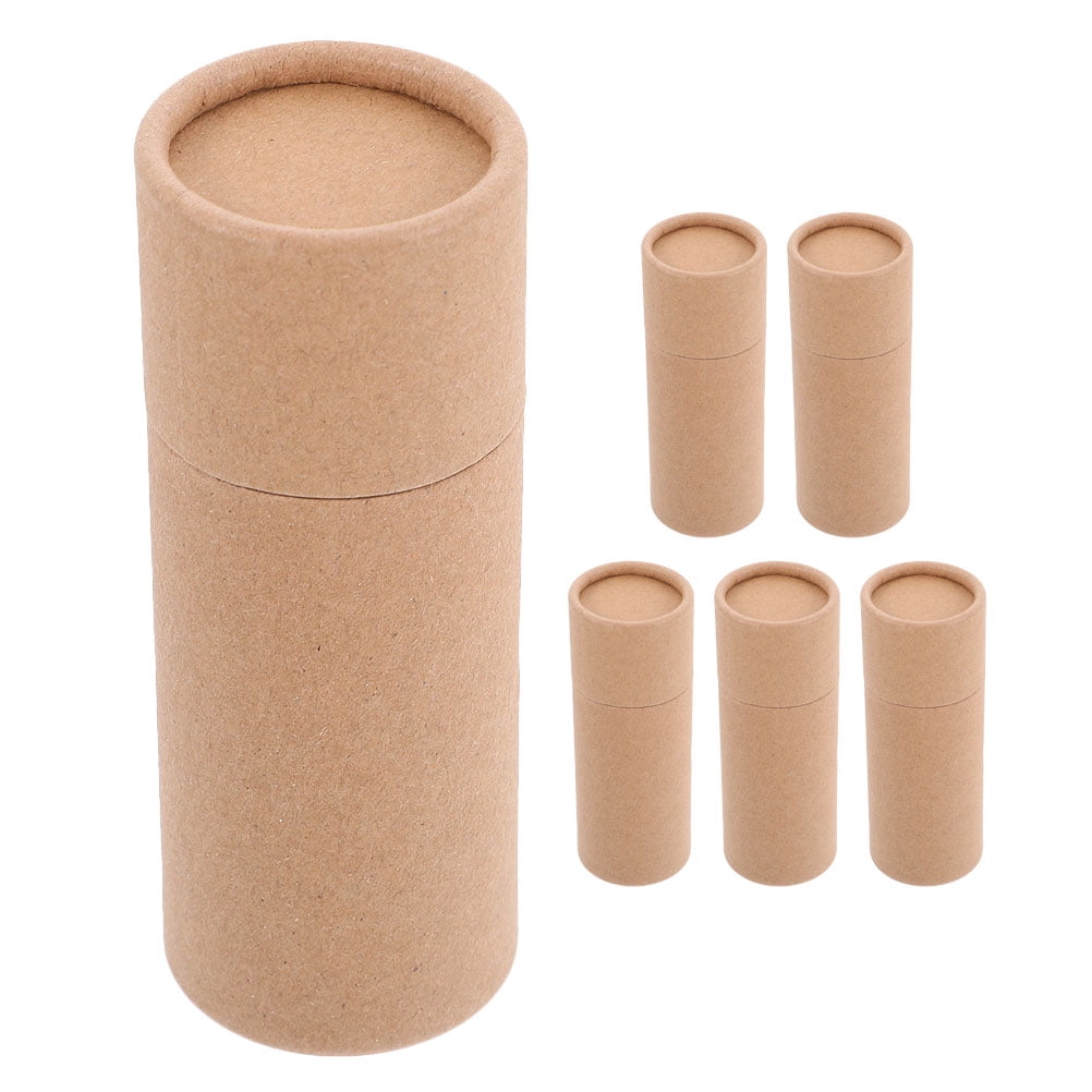 Raindrops 6pcs Kraft Paperboard Storage Tubes Essential Oil Bottle Box ...