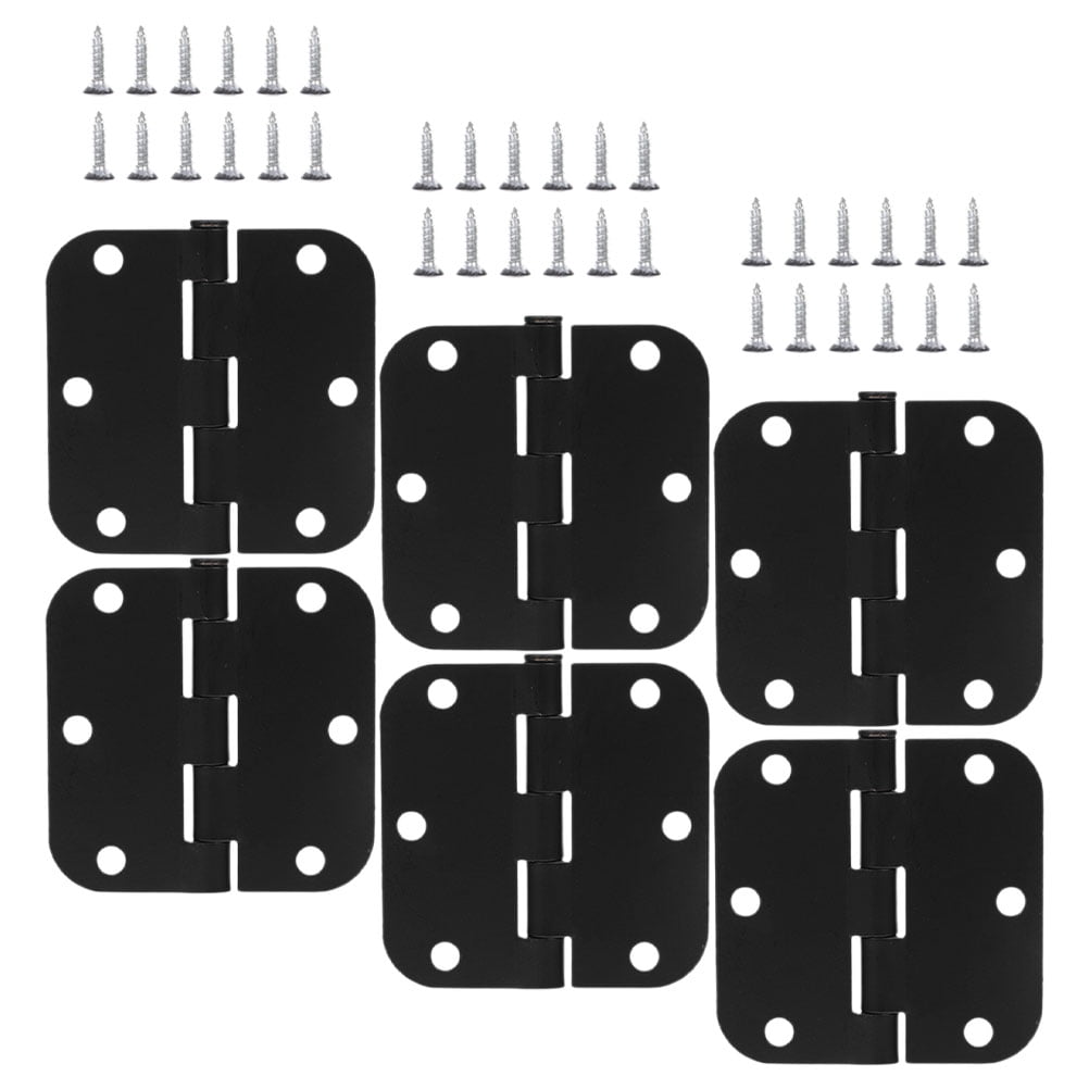 Raindrops 6pcs Matte Door Hinges For Interior Exterior Doors Smooth ...