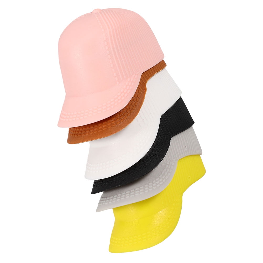 Raindrops 6pcs Miniature Peaked Cap Doll Cap Doll Hat Doll Sun Hat Doll ...