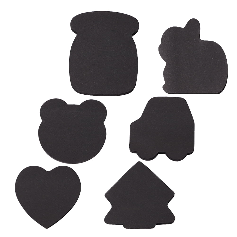 Raindrops 6pcs Portable Black Paper Notepad For Office Daily Memo ...