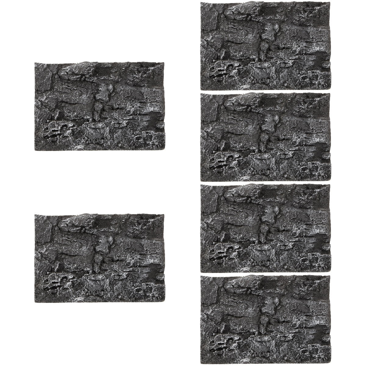 Raindrops 6pcs Reptile Tank Background Wall Backdrop Aquarium Decor 3d ...