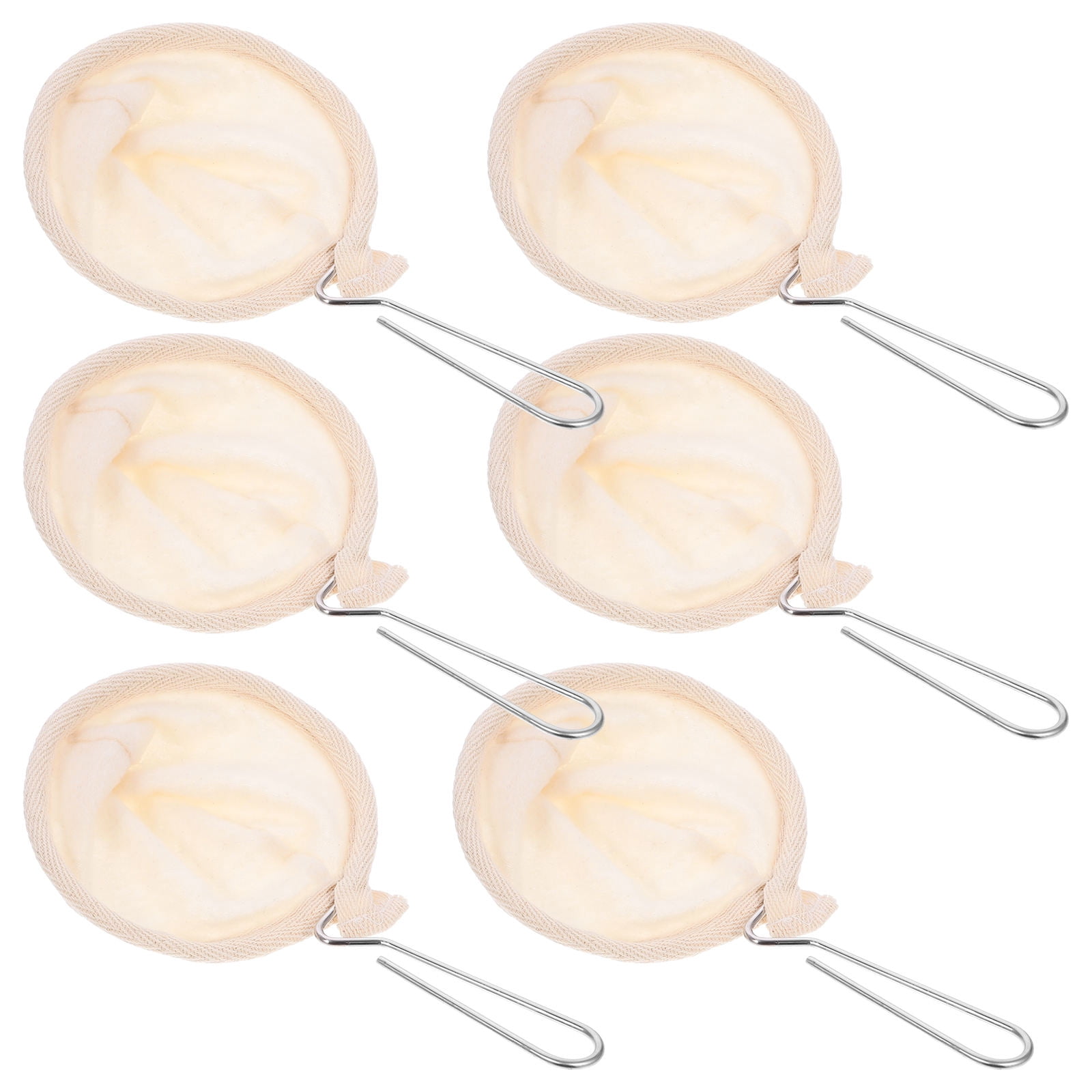 Raindrops 6pcs Reusable Food Filter Bags Coffee Strainer Bags Kitchen ...