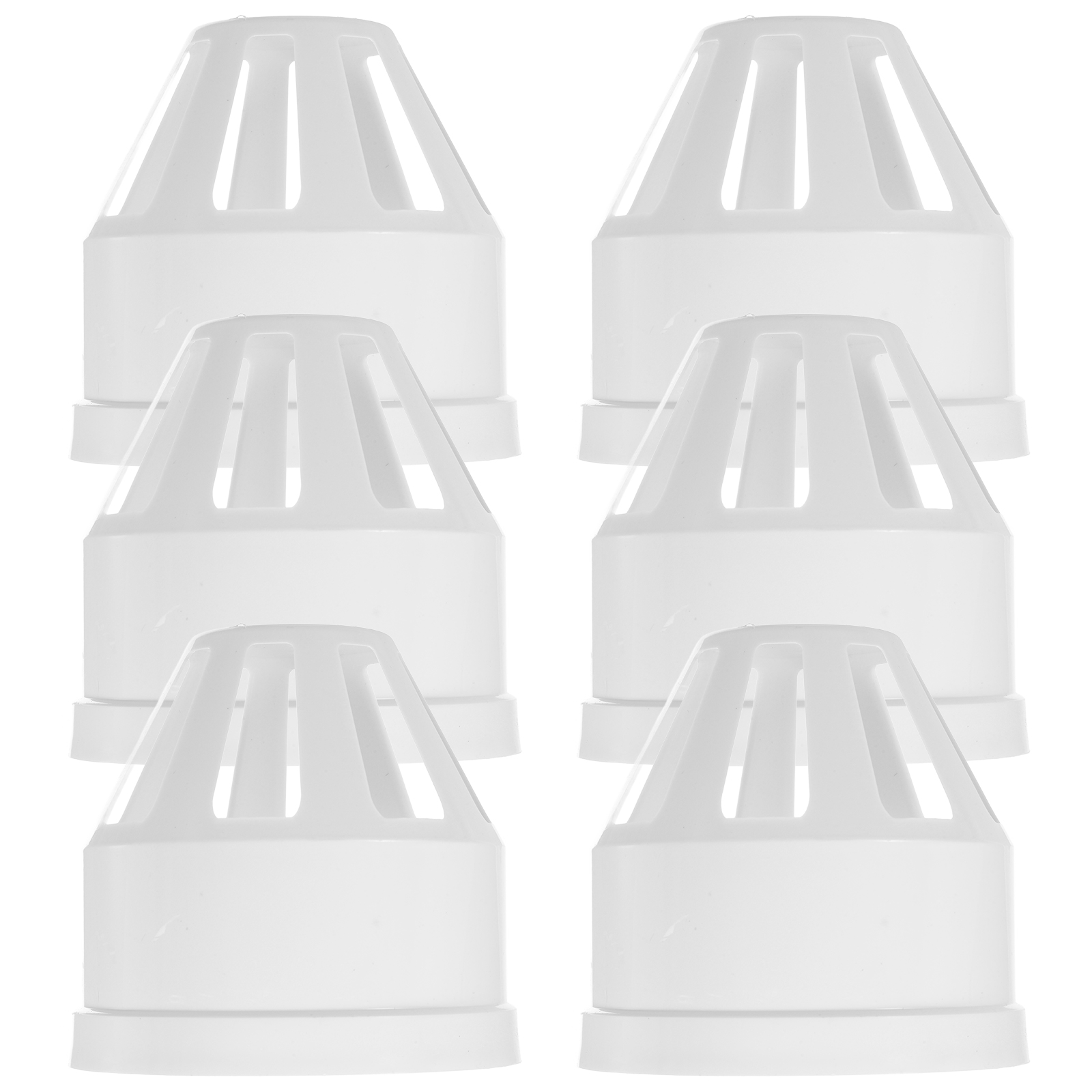 Raindrops 6pcs Roof Vent Rainproof Protector Chimney Hood Chimney ...