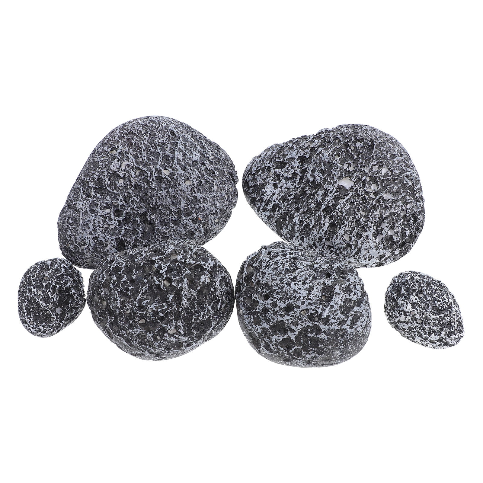 Raindrops 6pcs Simulation Small Stone Decorations for Fairy Gardens ...