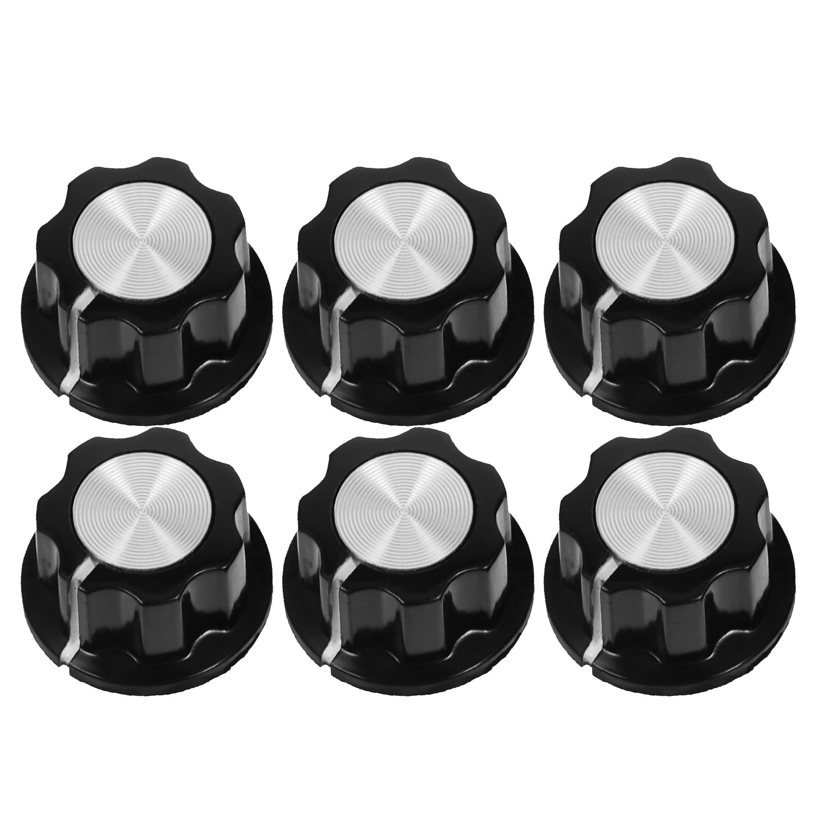Raindrops 6pcs Speaker Knobs Electric Guitar Knobs Tone Control Knob ...