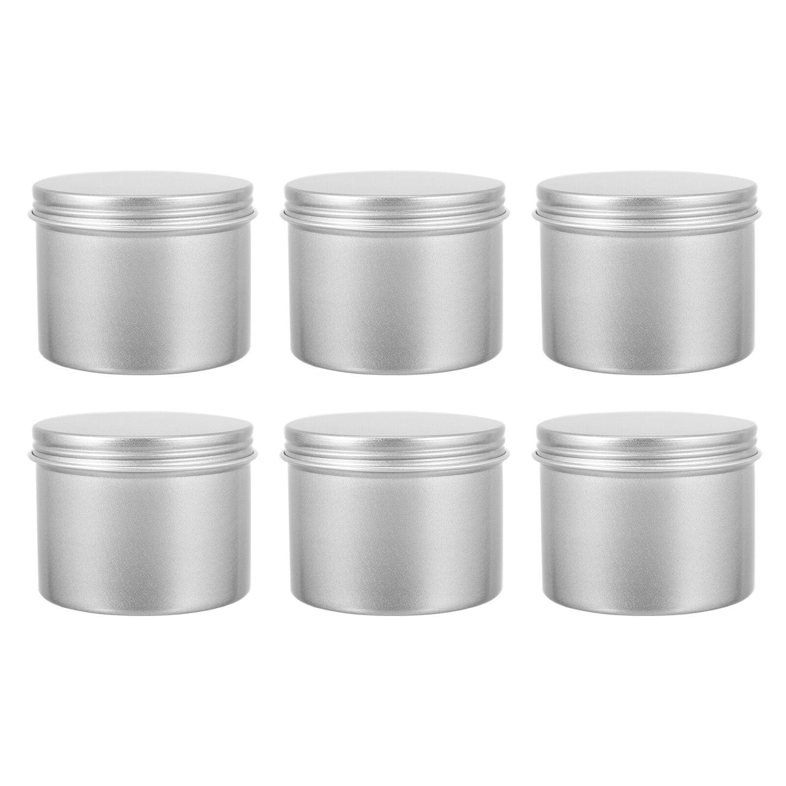 Raindrops 6pcs Tin Cans Aluminum Containers DIY Travel Storage Craft ...
