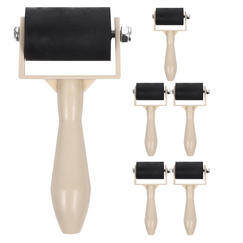 Raindrops 6pcs Tools Kids Printmaking Rollers Ink Painting Roller ...