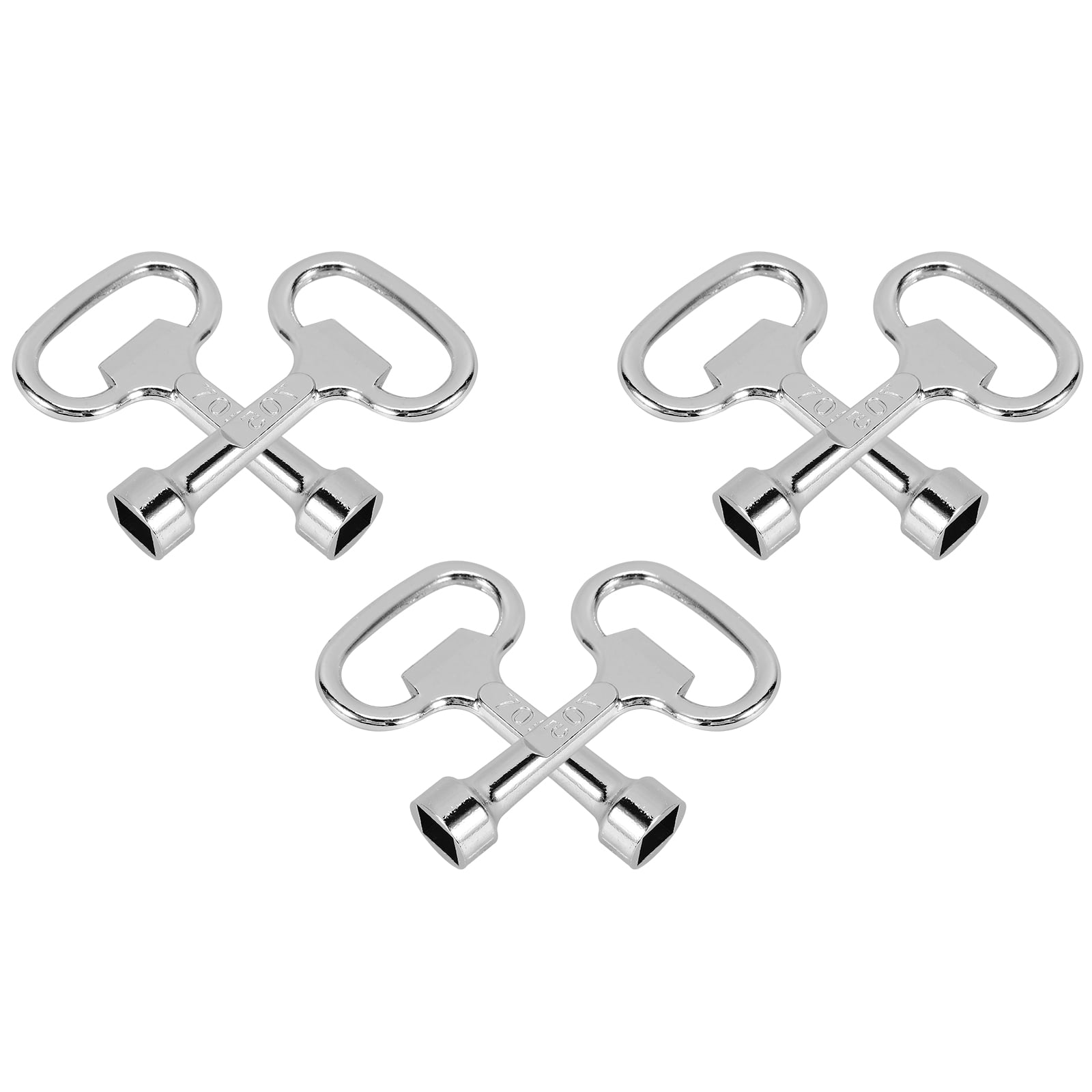 Raindrops 6pcs Utilities Keys Electrical Cabinet Keys Water Meter Valve ...