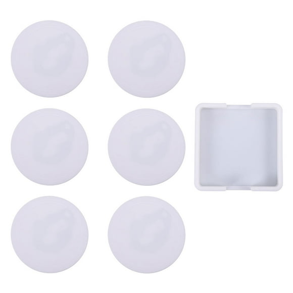 Clear Plastic Coasters