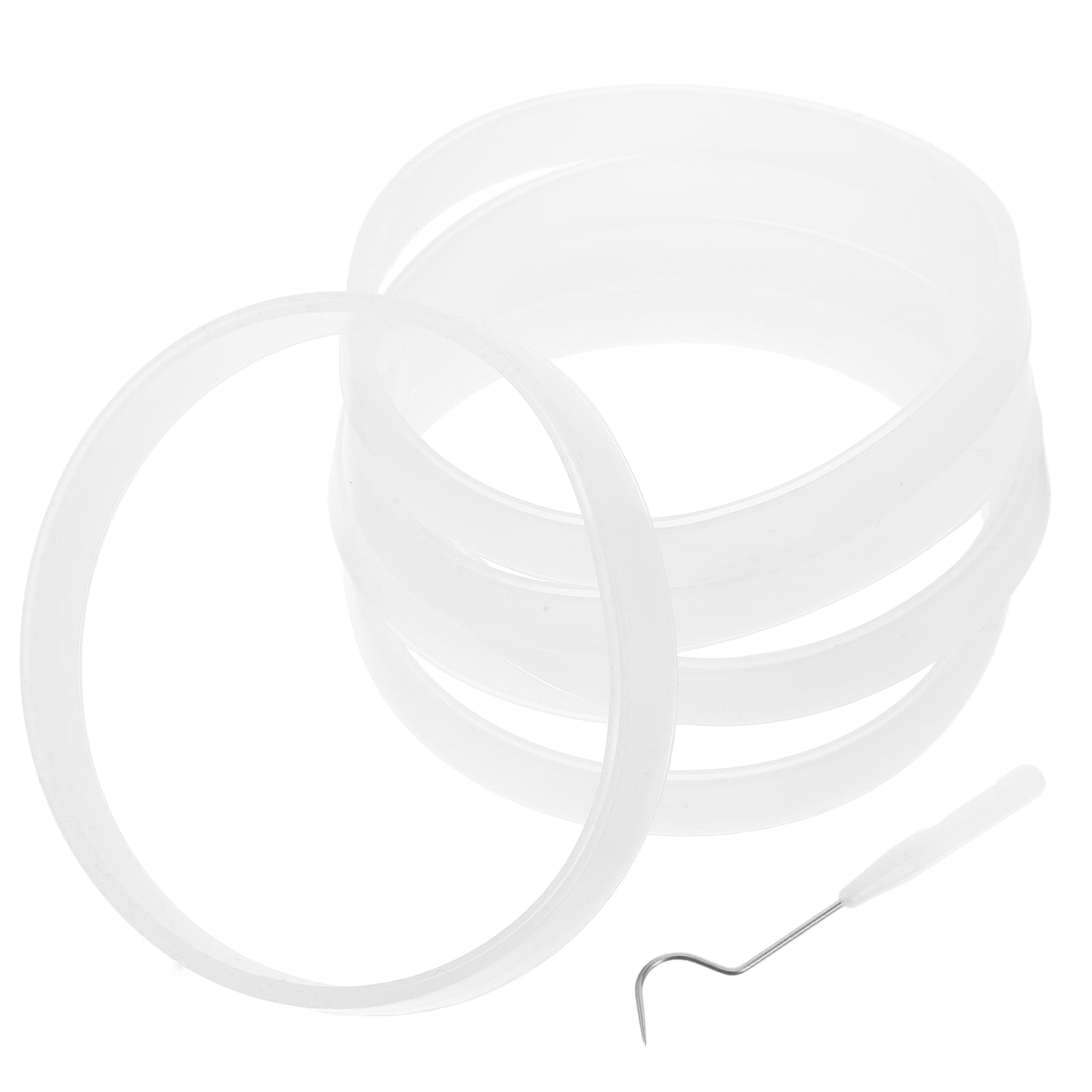 Raindrops 7 Pcs Gasket Agitator Rotary Keychain Sealing Ring - Walmart.com