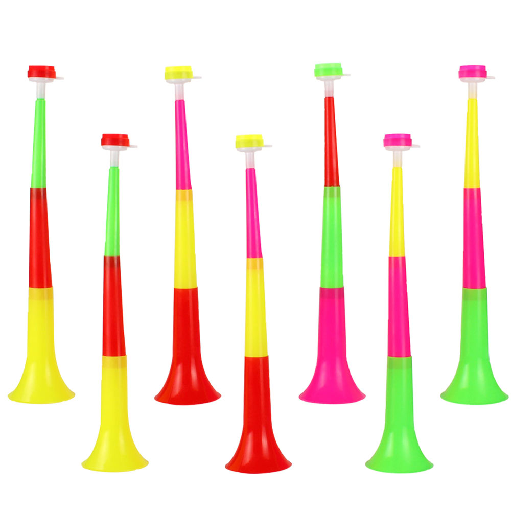 Raindrops 7 Pcs Plastic Stadium Horn Telescopic Trumpets Toys Soft ...