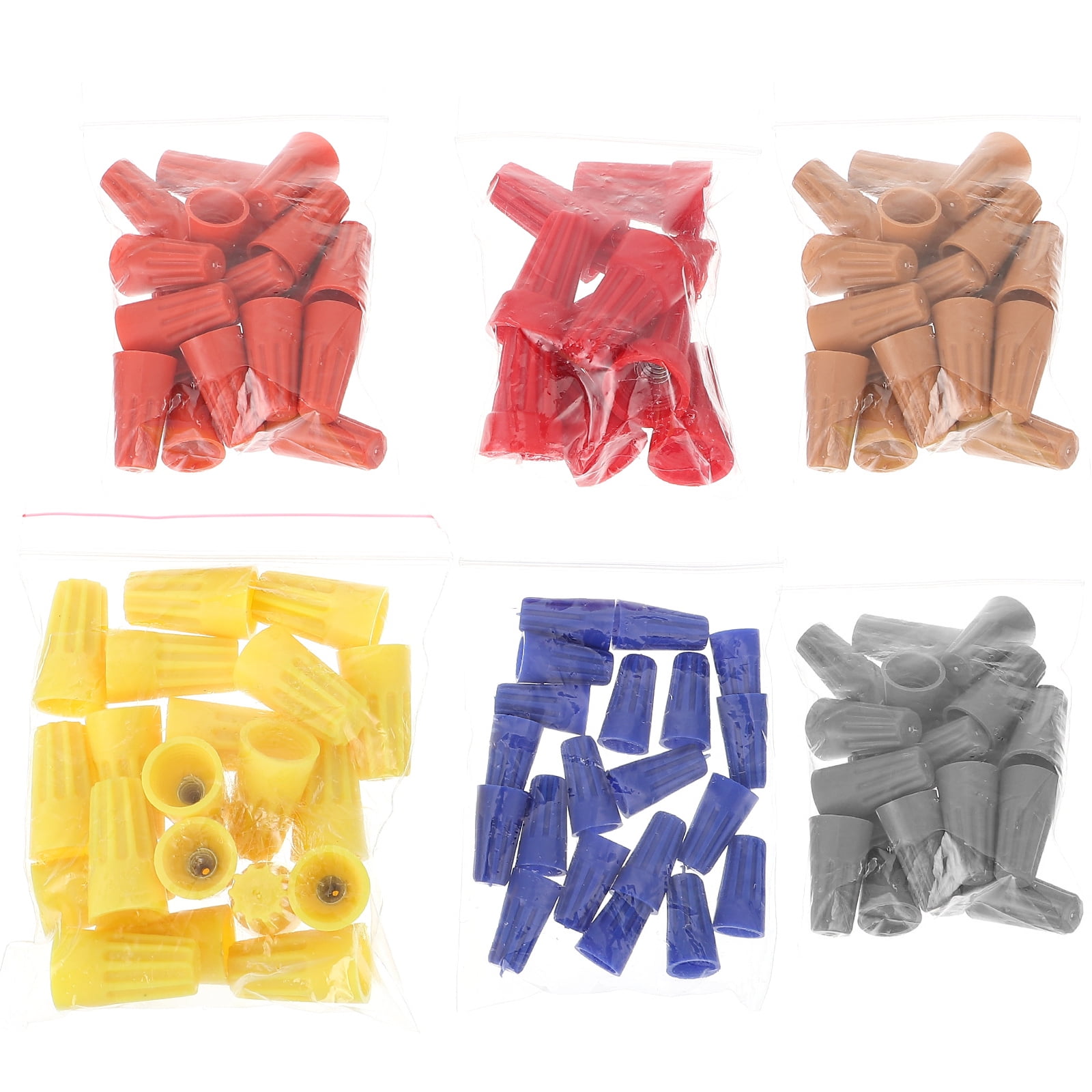 Raindrops 70 Pcs Electrical Caps Terminal Cable Connectors Lightweight ...