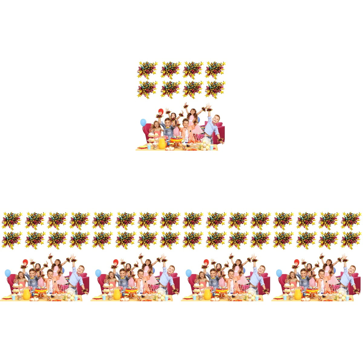 Raindrops 70 Pcs Pom Poms Cheerleading Pom Poms Spirited Pompoms Sports ...