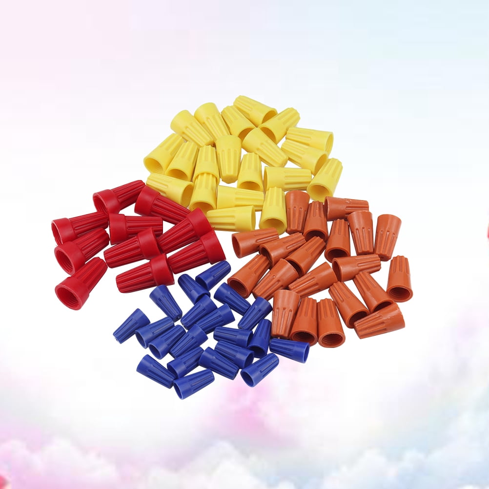 Raindrops 70Pcs Wire Connectors Assorted Color No Pre-twisting For ...