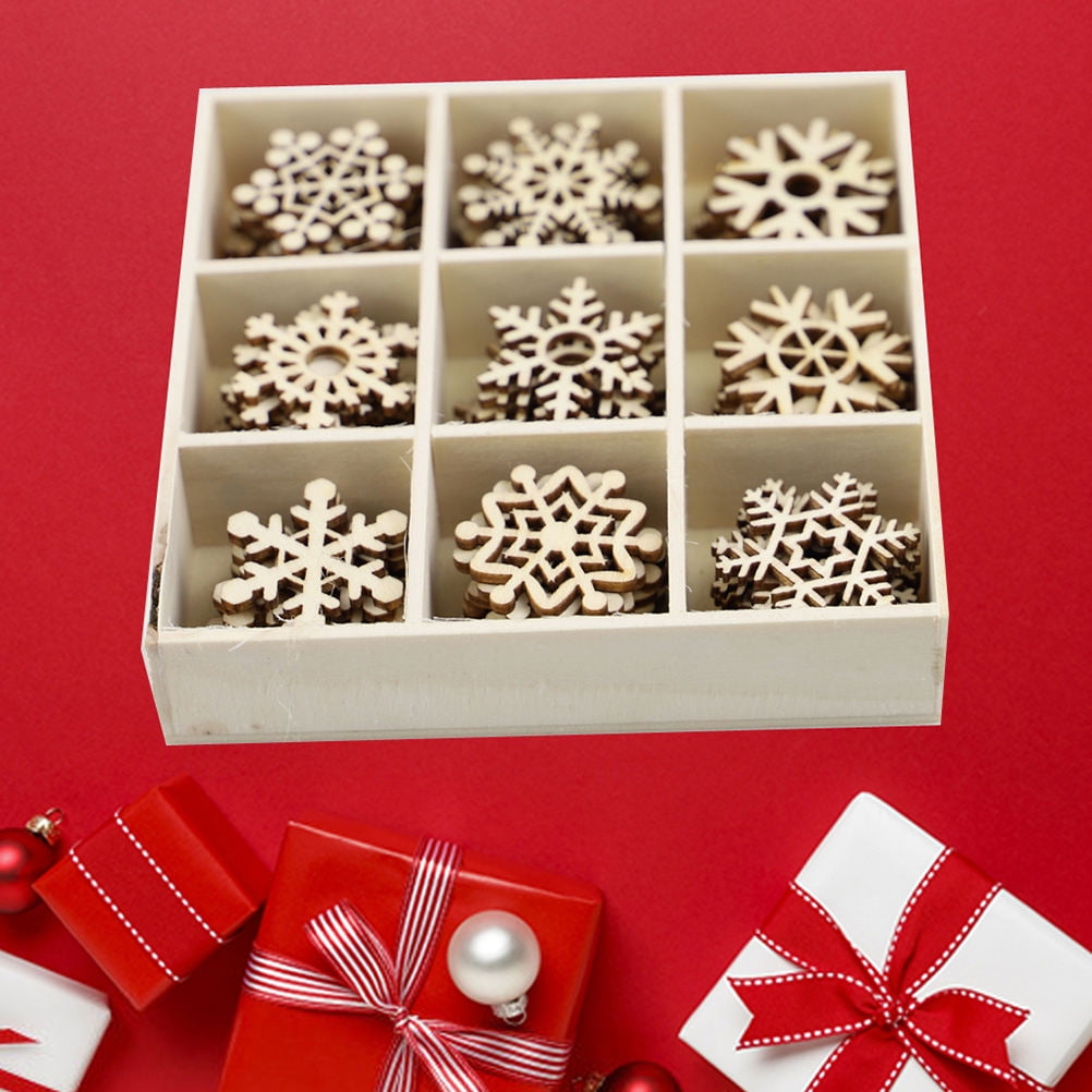 Raindrops 72 Pcs Crafted Wooden Handiworks for Hanging and Home Decor ...