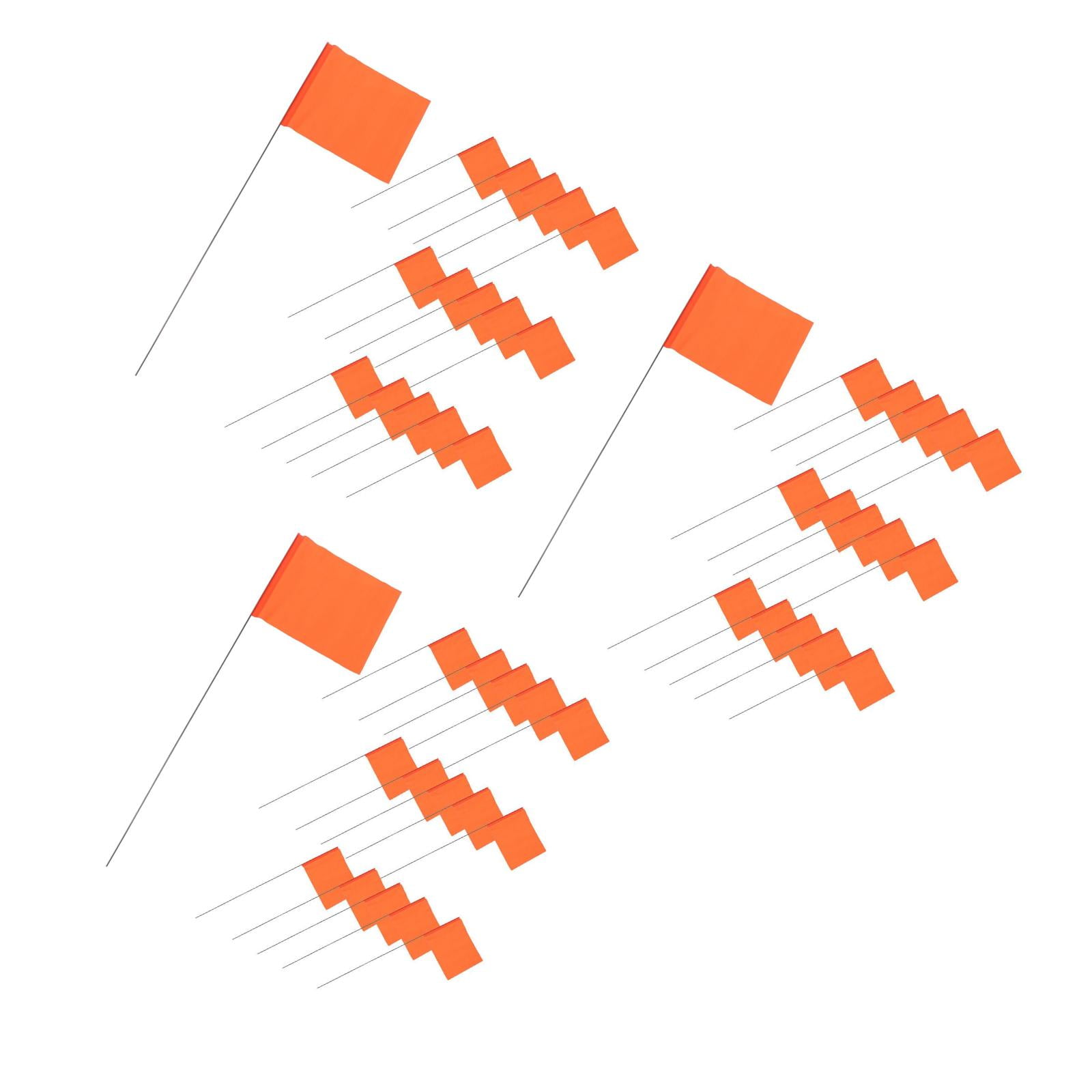 Raindrops 75 pcs Marking Flags Marker Flags for Lawn Yard Flags Lawn ...