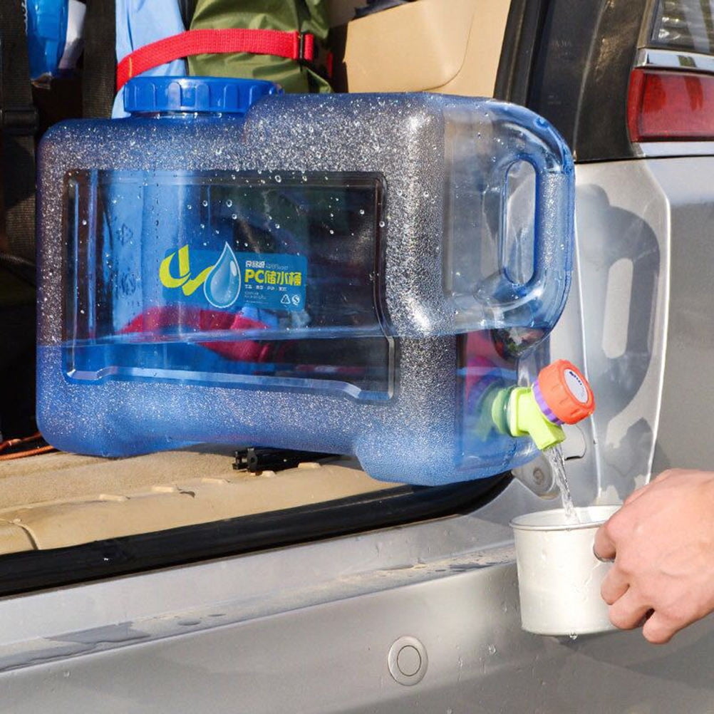 Raindrops 8 L Portable Water Carrier Outdoor Container Capacity Camping ...
