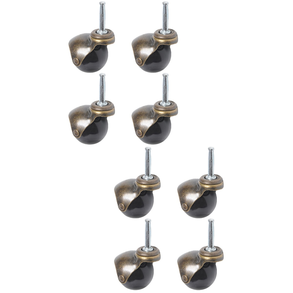Raindrops 8 PCS Office Chair Round Swivel Industrial Universal Wheels ...