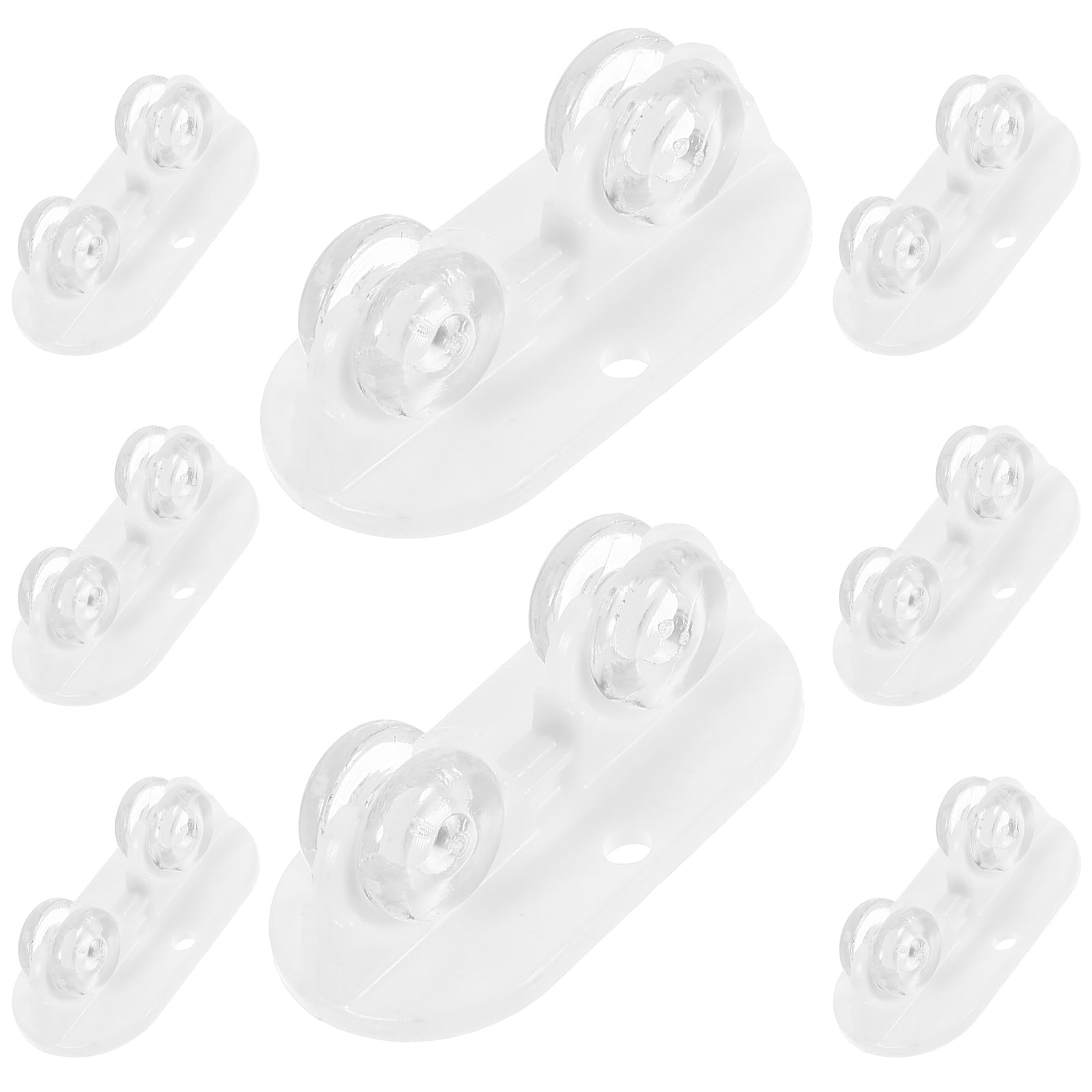 Raindrops 8 PCS One-way Wheel Square Adhesive Caster Wheels Dispenser ...