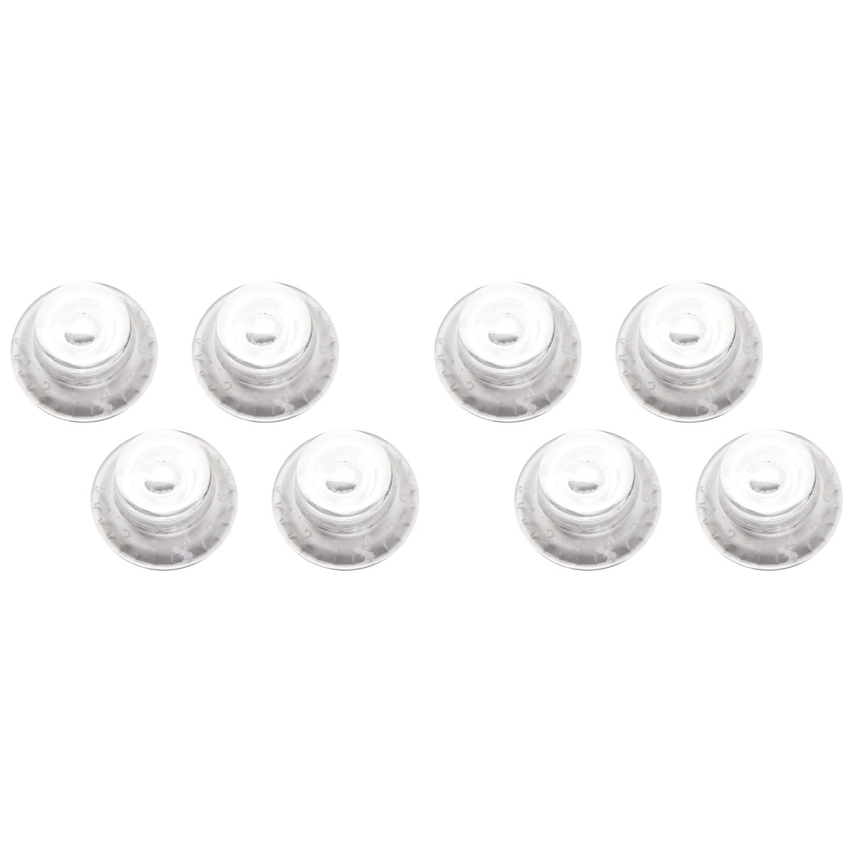 Raindrops 8 PCS /Set Round Guitar Knobs Volume Tone Control Knobs Rotary Knobs Style Electric ...