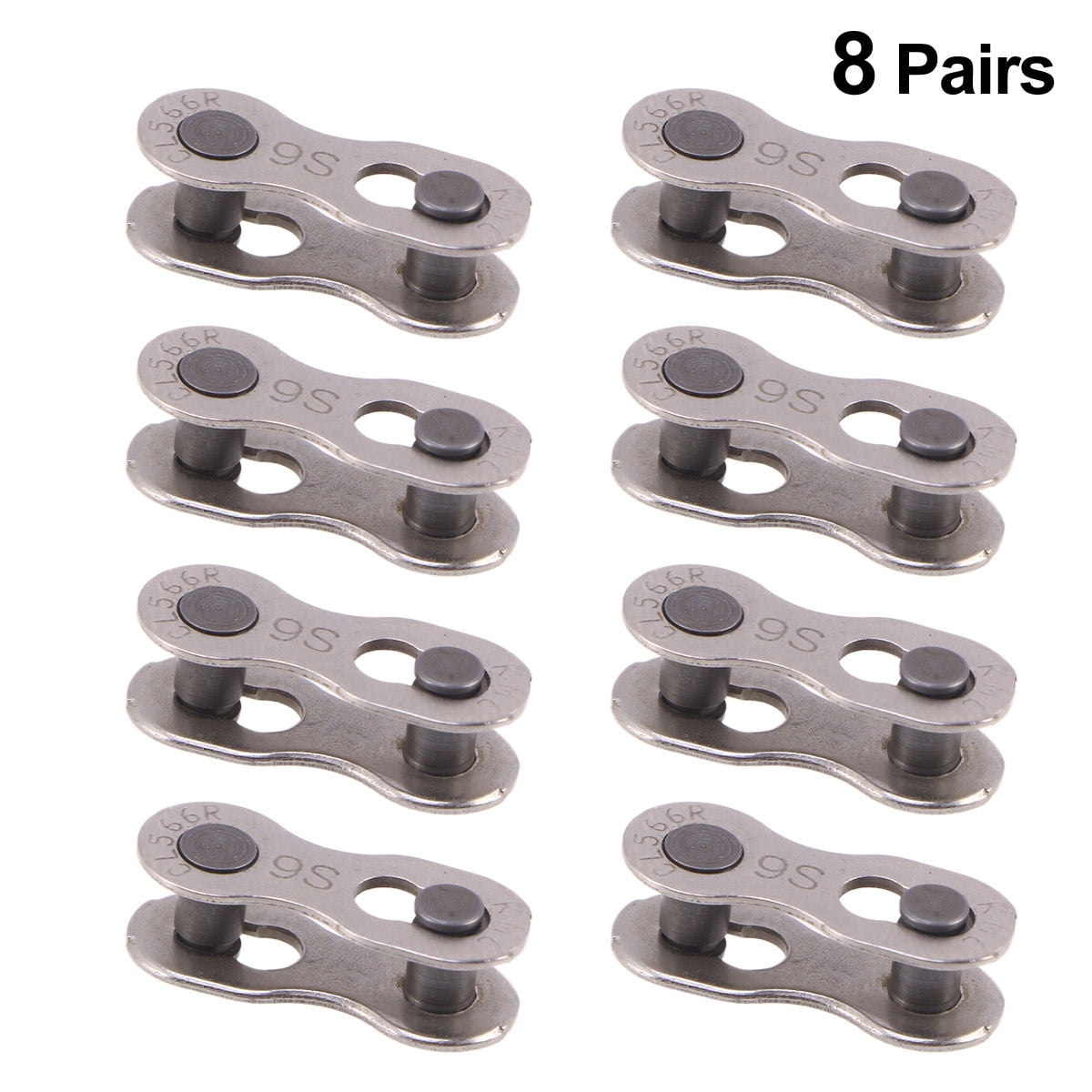 Raindrops 8 Pairs Strap Chain Link Buckles for Mountain Biking Simple ...