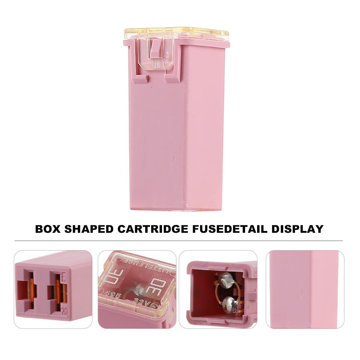 8 Pcs Connector Fuse Micro Fuses Box Shaped - Walmart.com