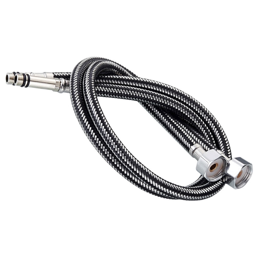 Raindrops 8 Pcs Faucet Connector Braided 1/2 Inch Hot Cold Water Faucet ...