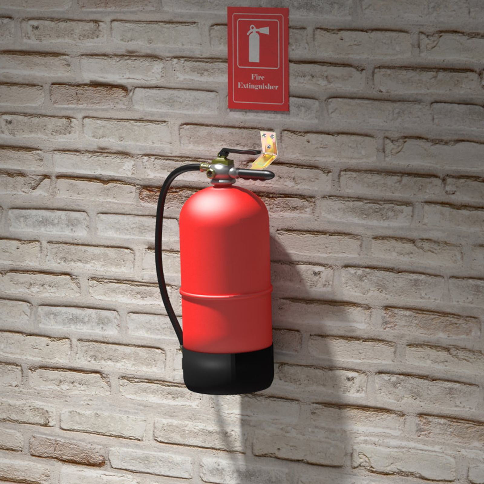 Raindrops 8 Pcs Fire Bracket Hanging Brackets Heavy Duty Hooks Silver ...