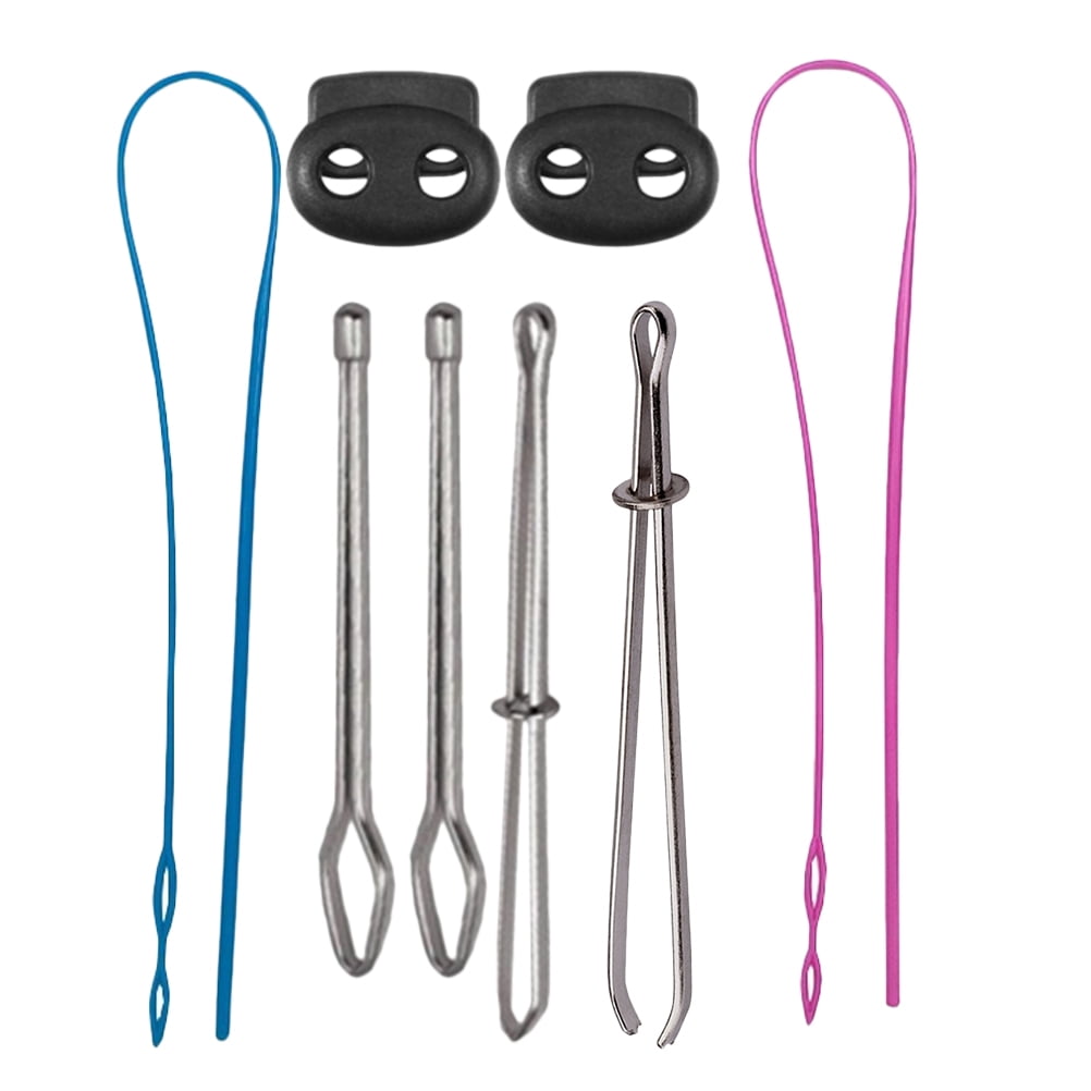 Raindrops 8 Pcs Flexible Drawstring Threading Tools for Elderly and ...