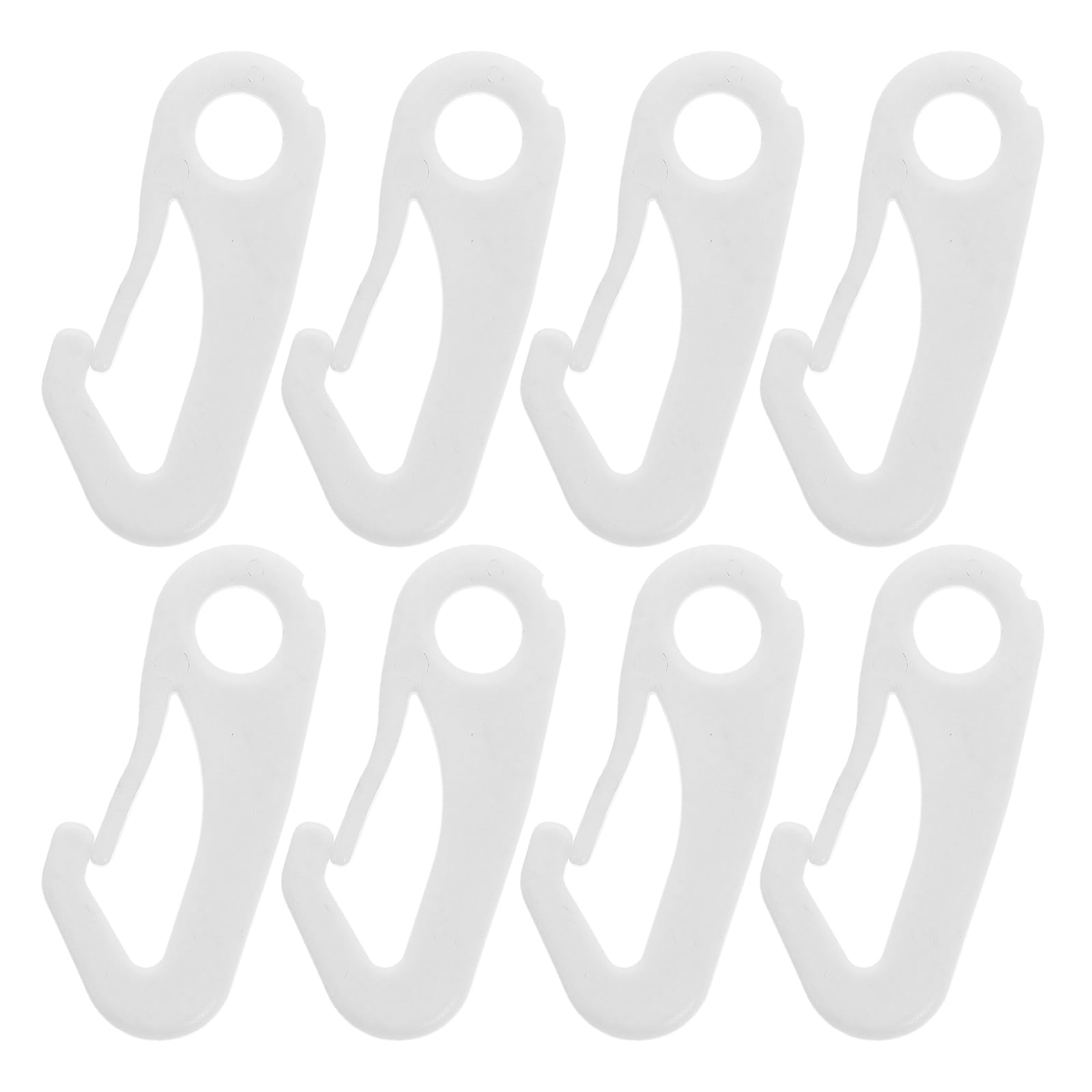 Raindrops 8 Pcs Heavy Duty Flag Pole Snap Clips Nylon Flagpole ...