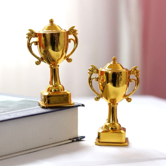 Raindrops 8 Pcs Miniature Trophy Kids Plastic Oh Toppers Cake Child ...