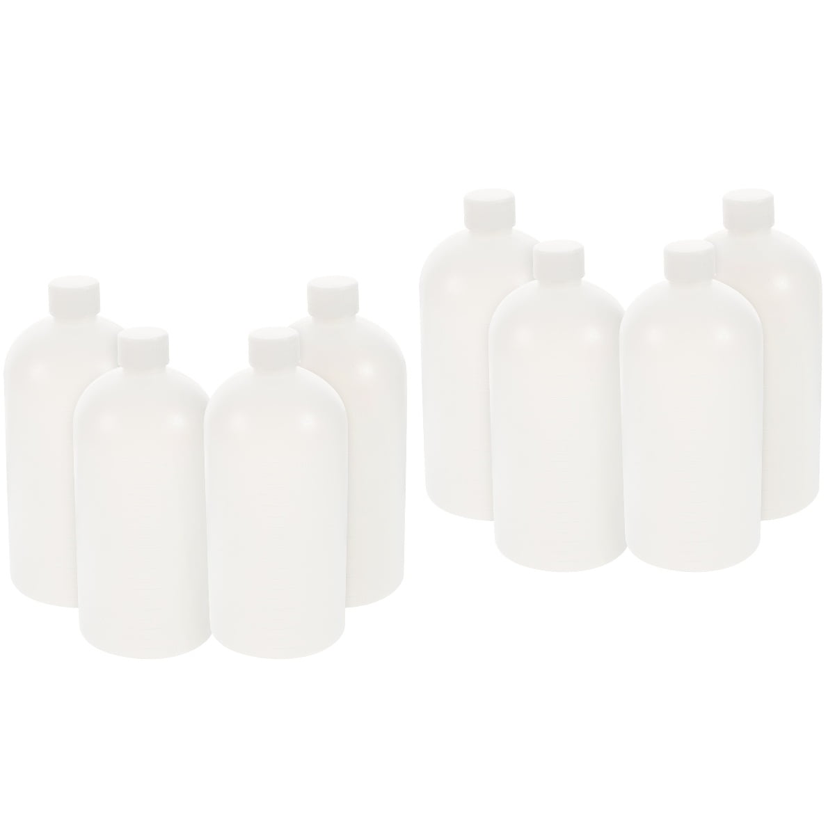 Raindrops 8 Pcs PE Bottles with Caps Water Bottles Thin Mouth Bottles ...