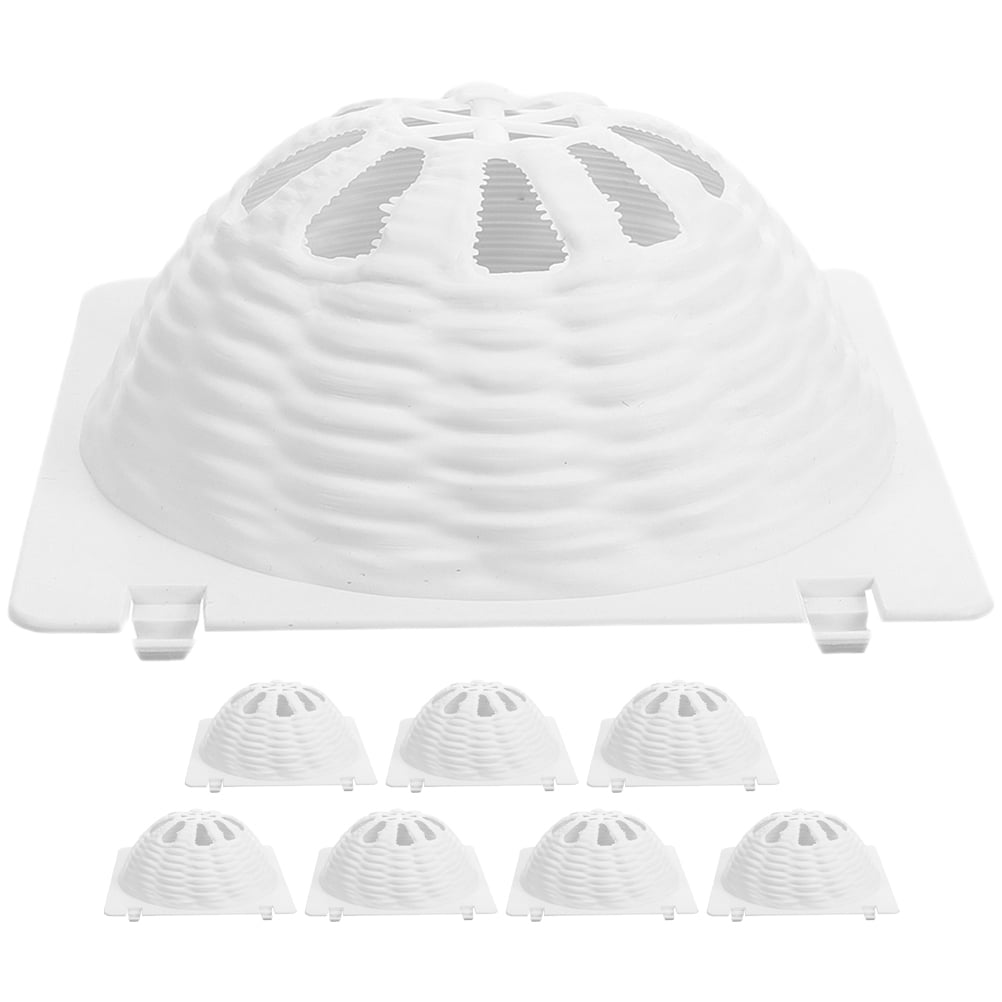 Raindrops 8 Pcs Pigeon Nest Cover Bowl Lid Hatching Bird Covering Lids ...