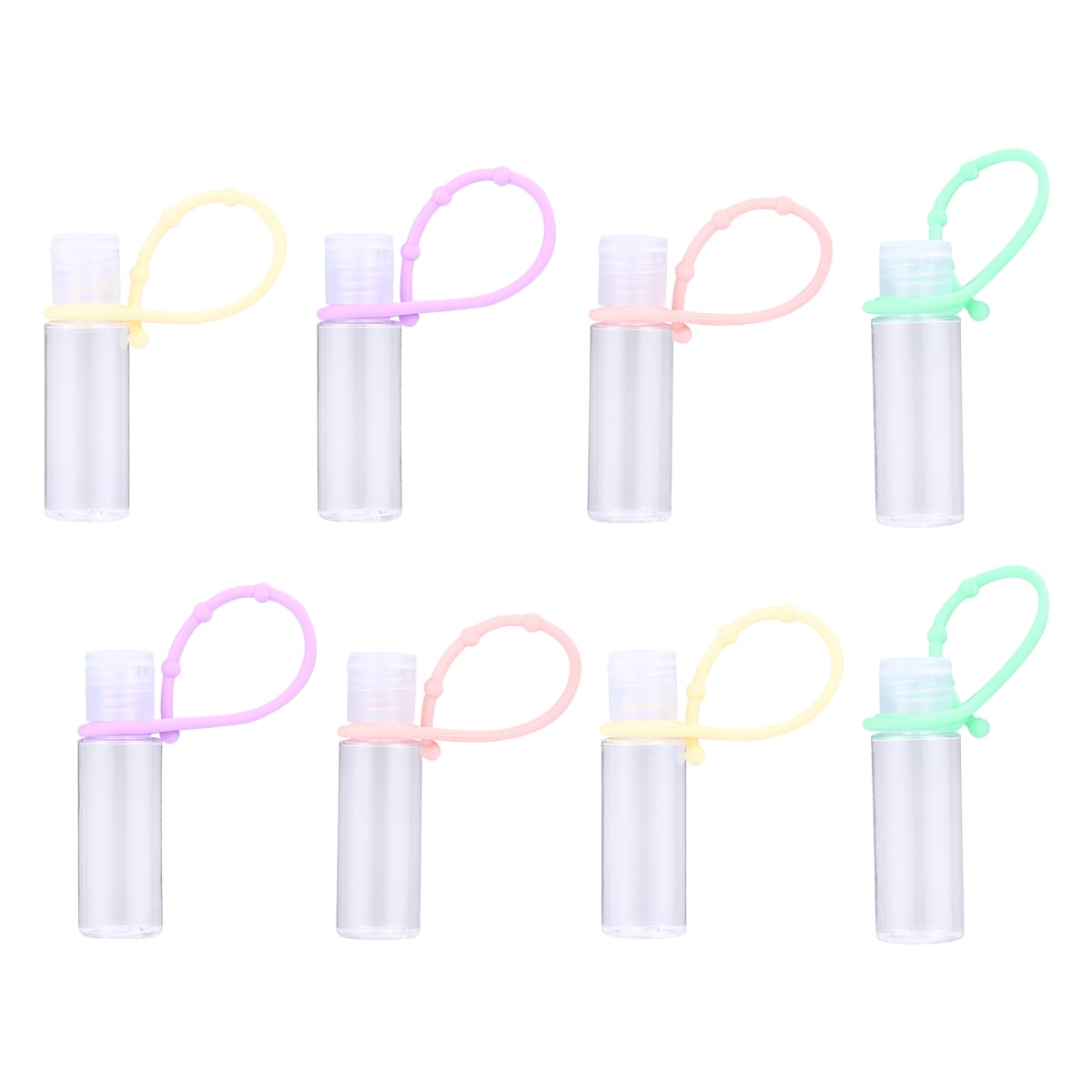 Raindrops 8 Pcs Pump Bottles for Liquids Multiple Use Hand Sanitizer ...