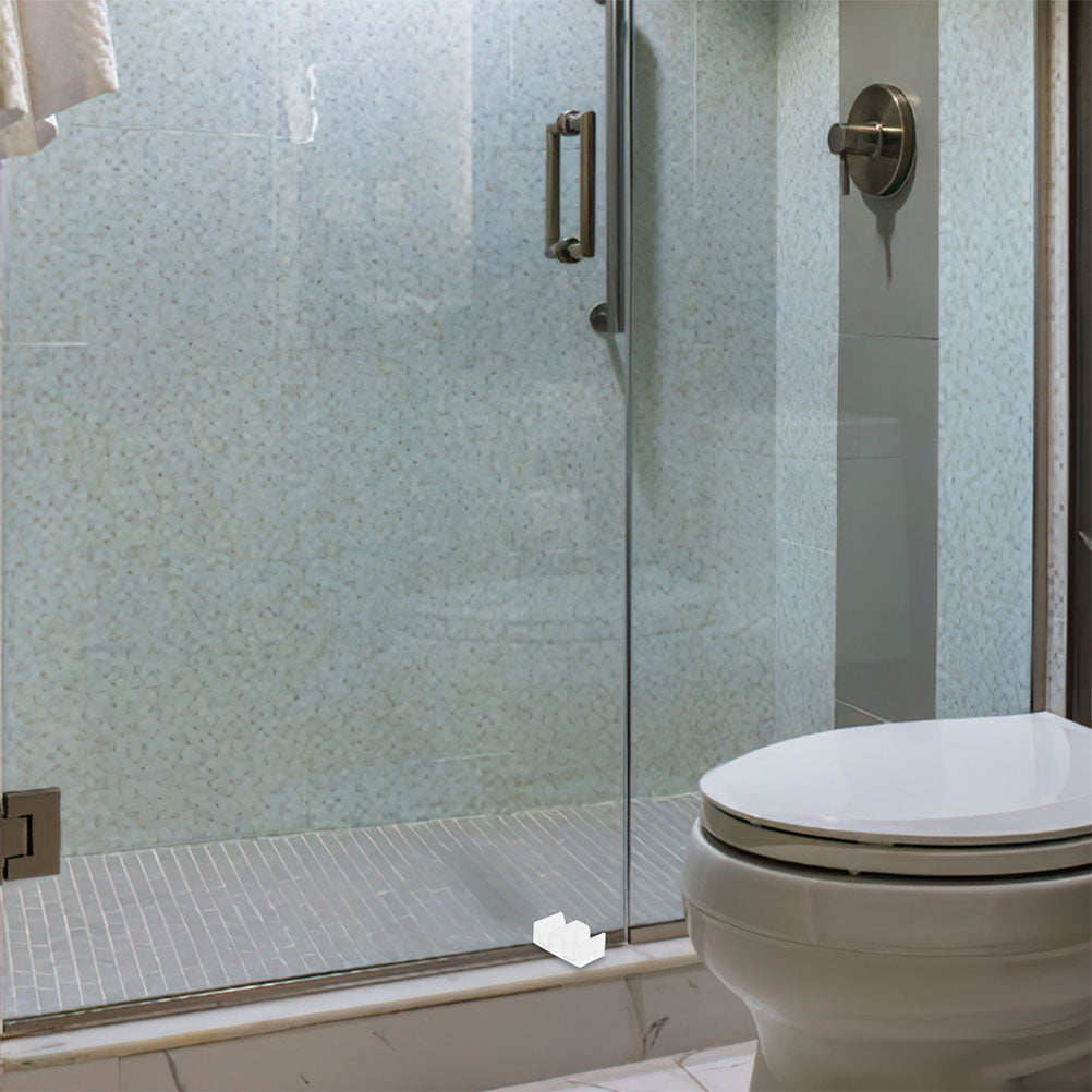 Raindrops 8 Pcs Shower Door Bumpers for Glass Sliding Doors Guide ...